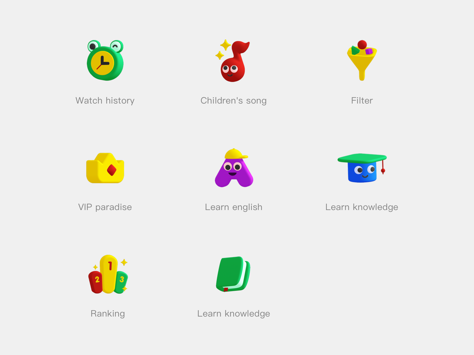 Children icon 3D by bingbing on Dribbble