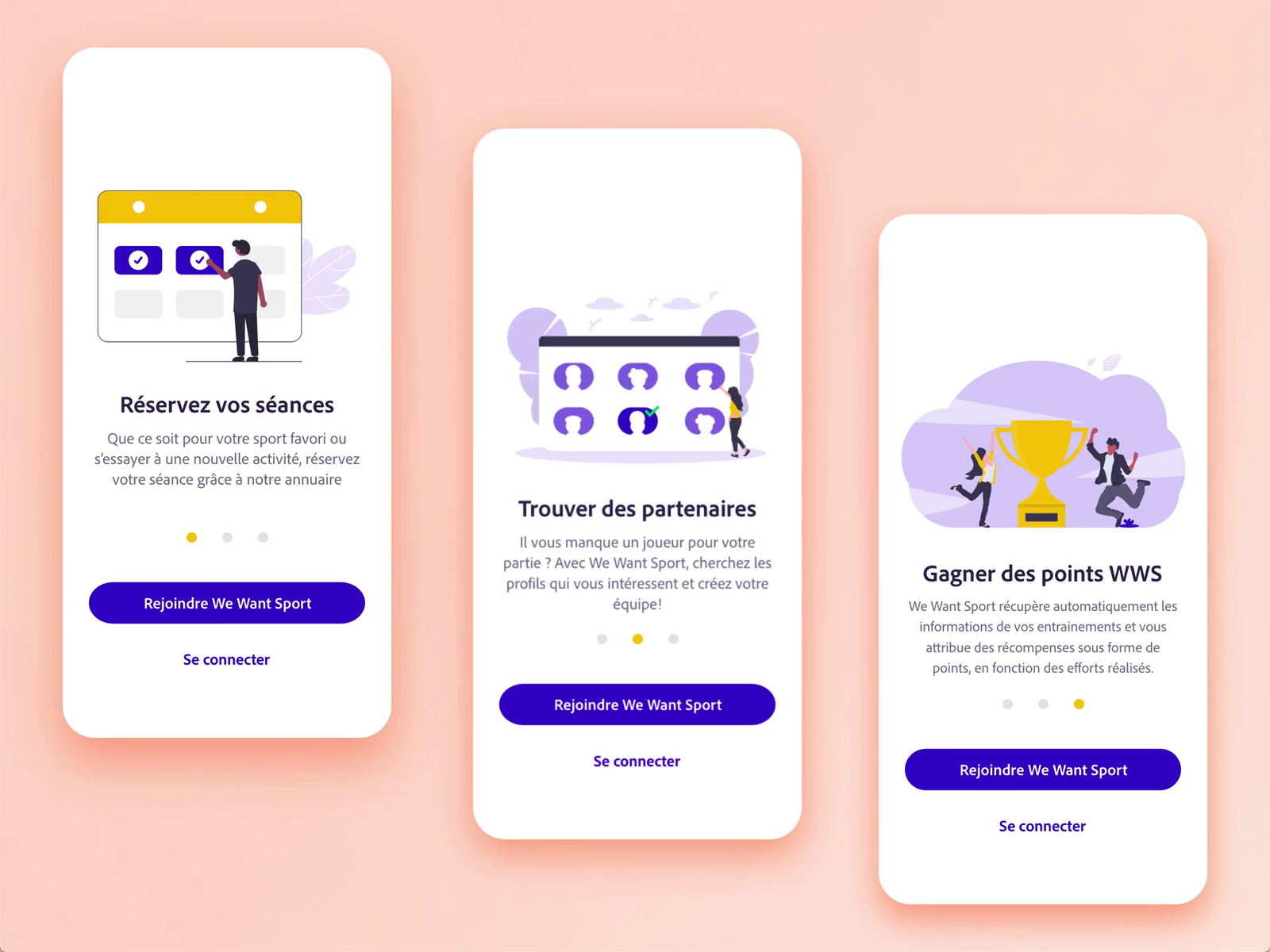 Onboarding Flow animation by Marilyne Do amaral on Dribbble