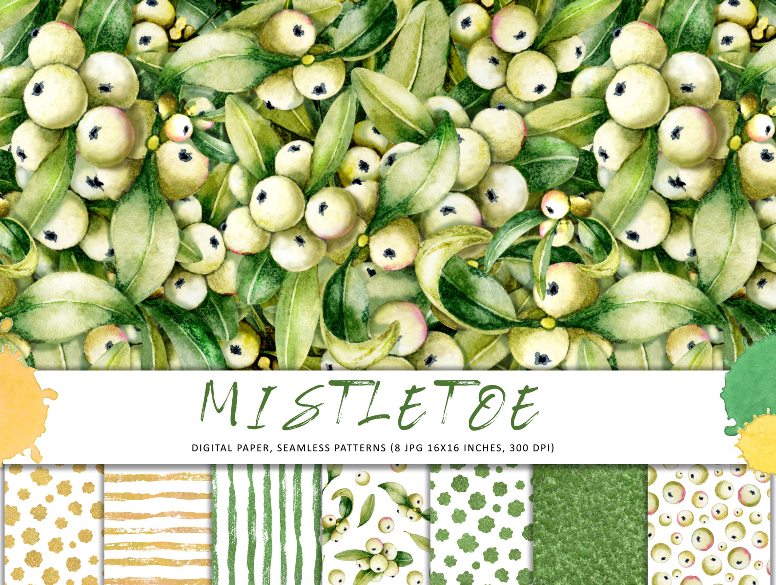 Mistletoe Pattern