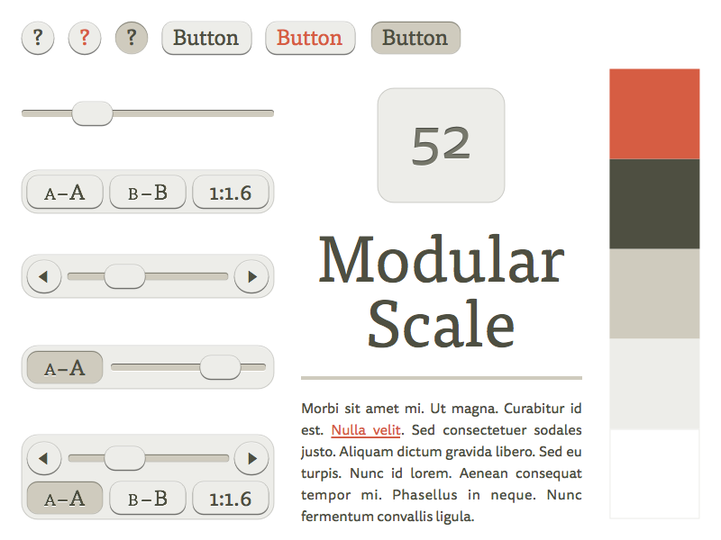 Modular Scale by John D. Jameson on Dribbble