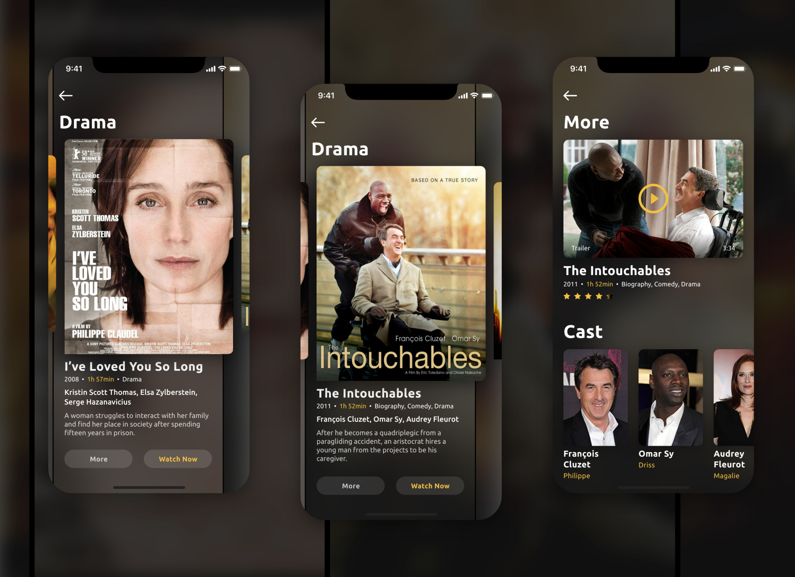 Movie Player by Spyros Proimakis on Dribbble