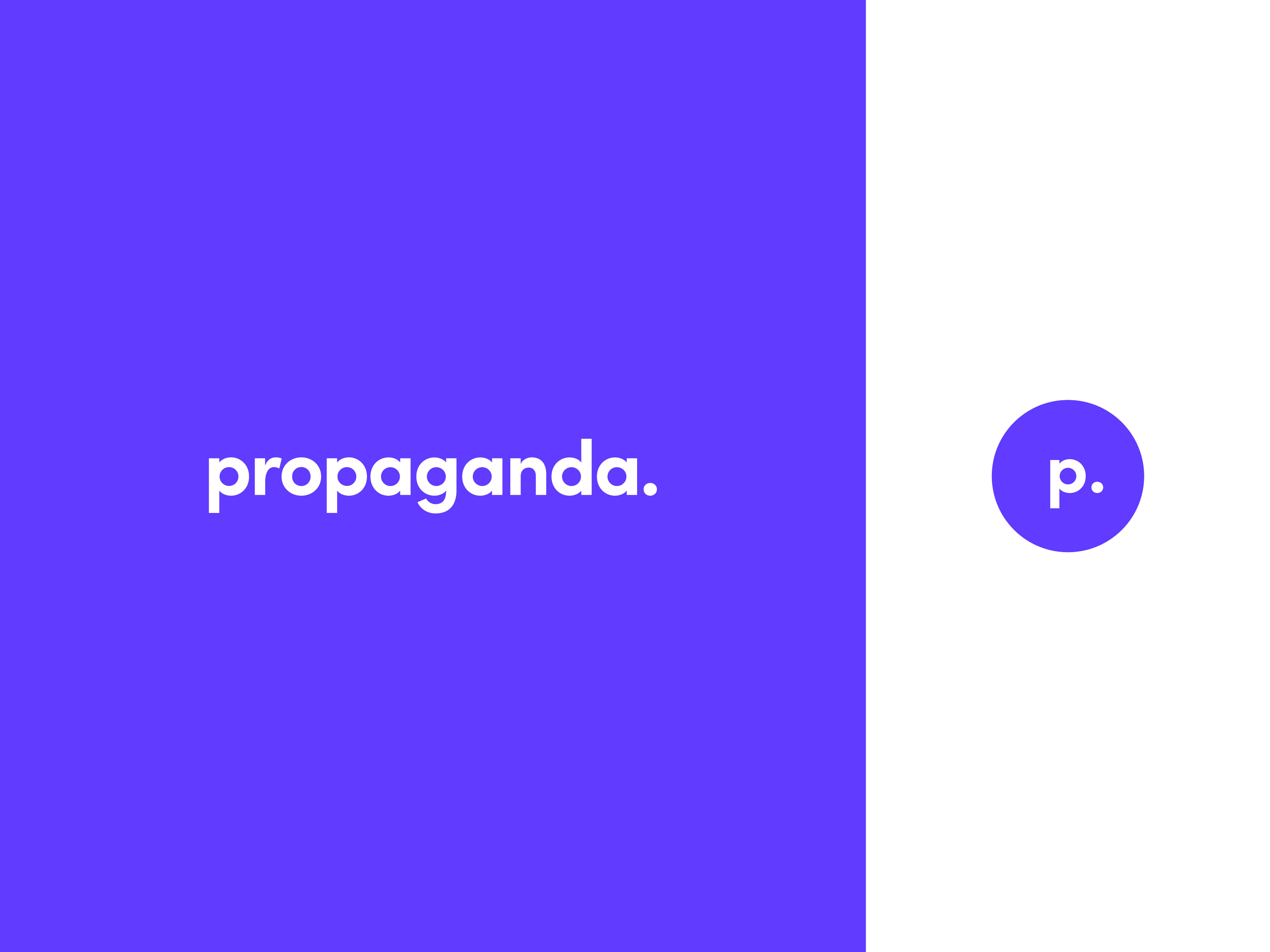 Dribbble - propaganda-logo.jpg by Kyle Hurley