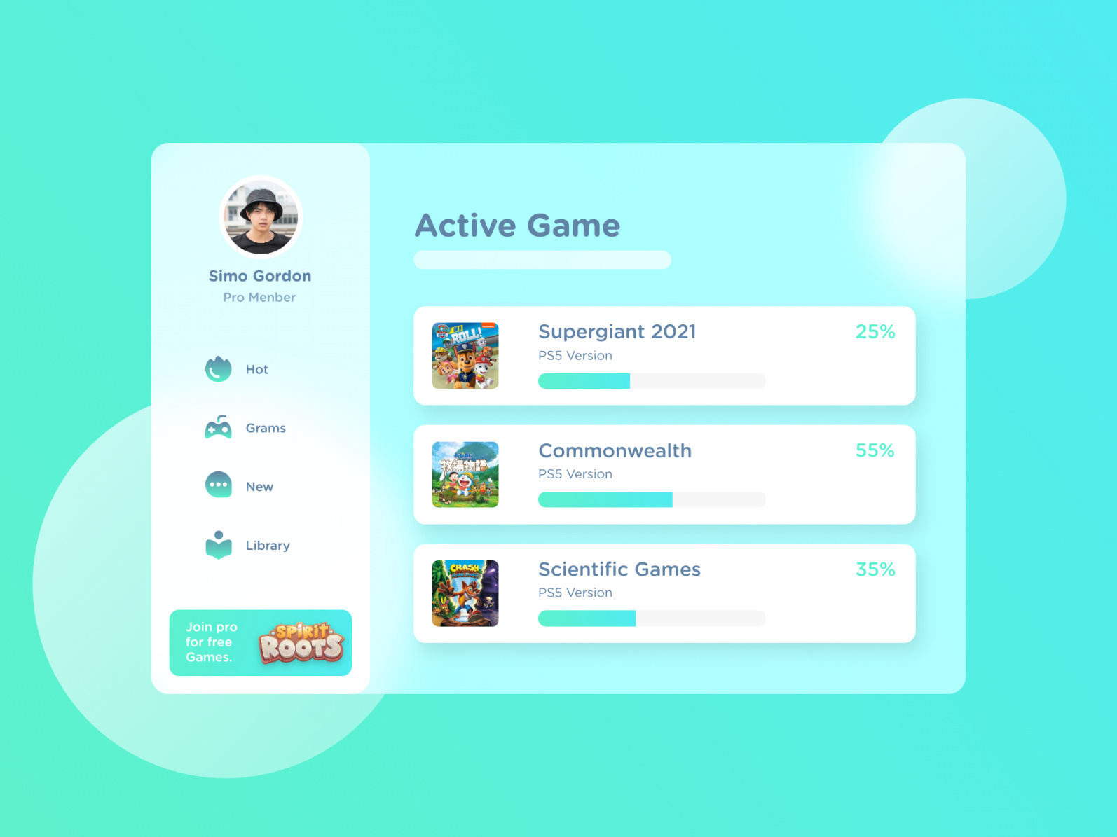 Adobe XD Game Product Page by Gordon.1995 on Dribbble