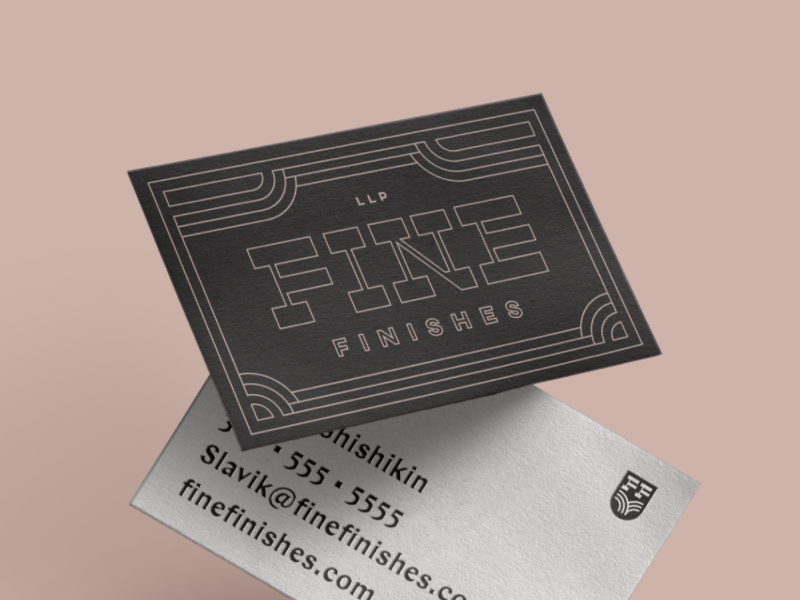 Unused Business Card Design by Serghey Chuklanov on Dribbble