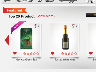 featured items by exposedout on Dribbble