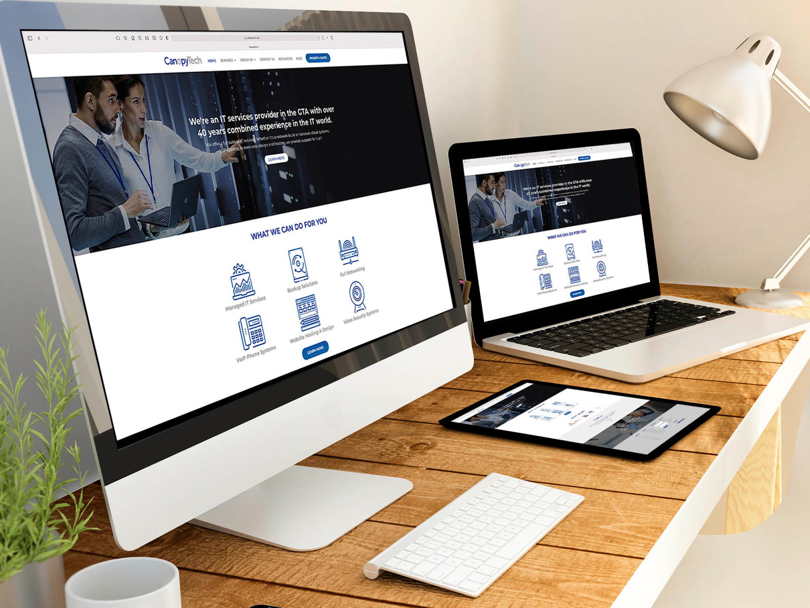 CanopyTech Resources - Website by Mark Anthony Rudder on Dribbble