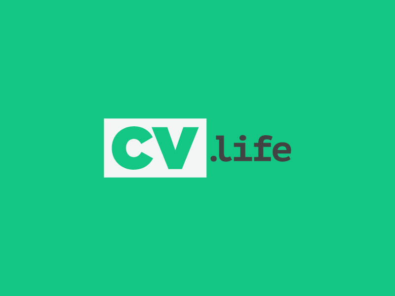 CV.life Logo by Dave Keller on Dribbble