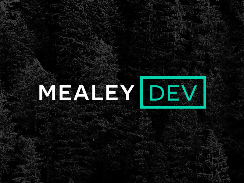 Mealey Dev Logo by Nick Mealey on Dribbble