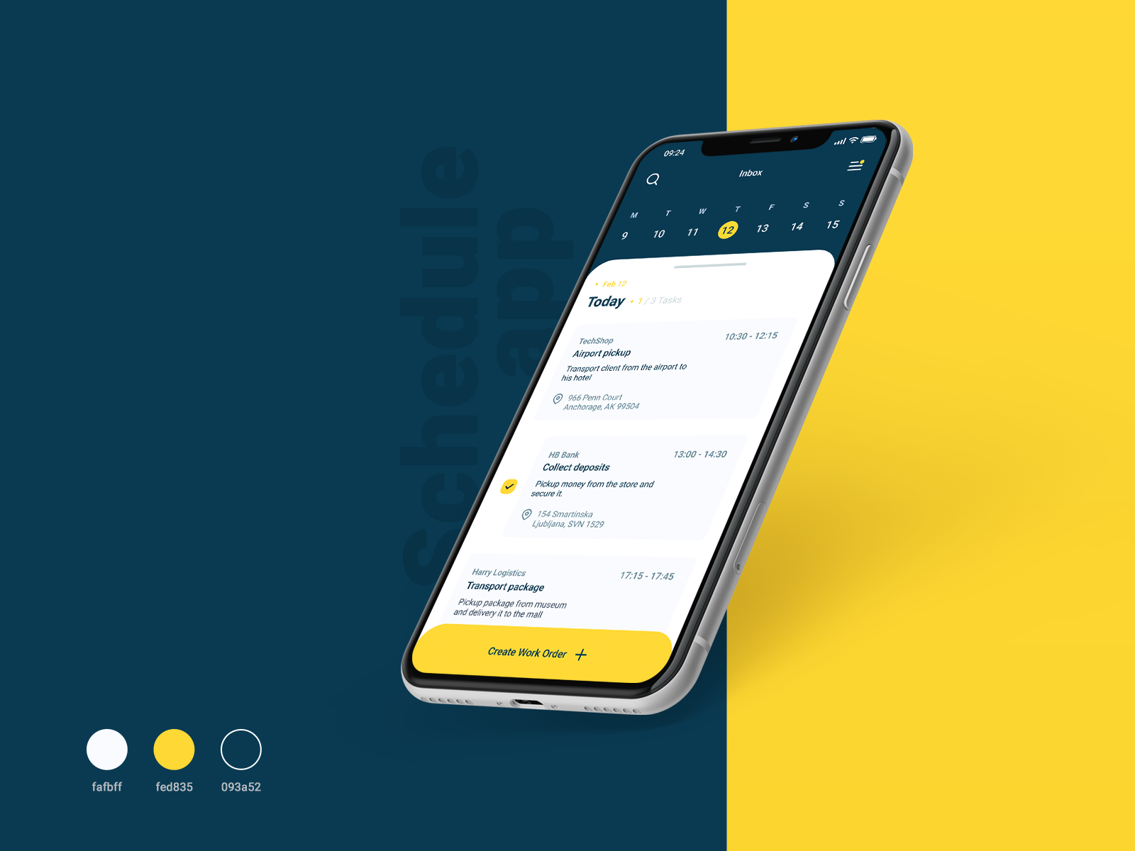 Schedule App By Vitezslav Maly On Dribbble