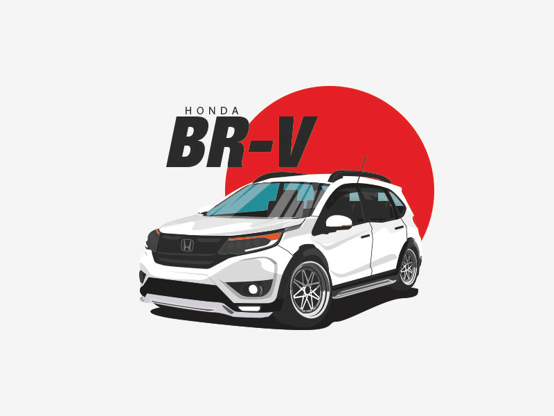 Honda BR-V (JDM-VERSION) by Ardita Firdaus on Dribbble