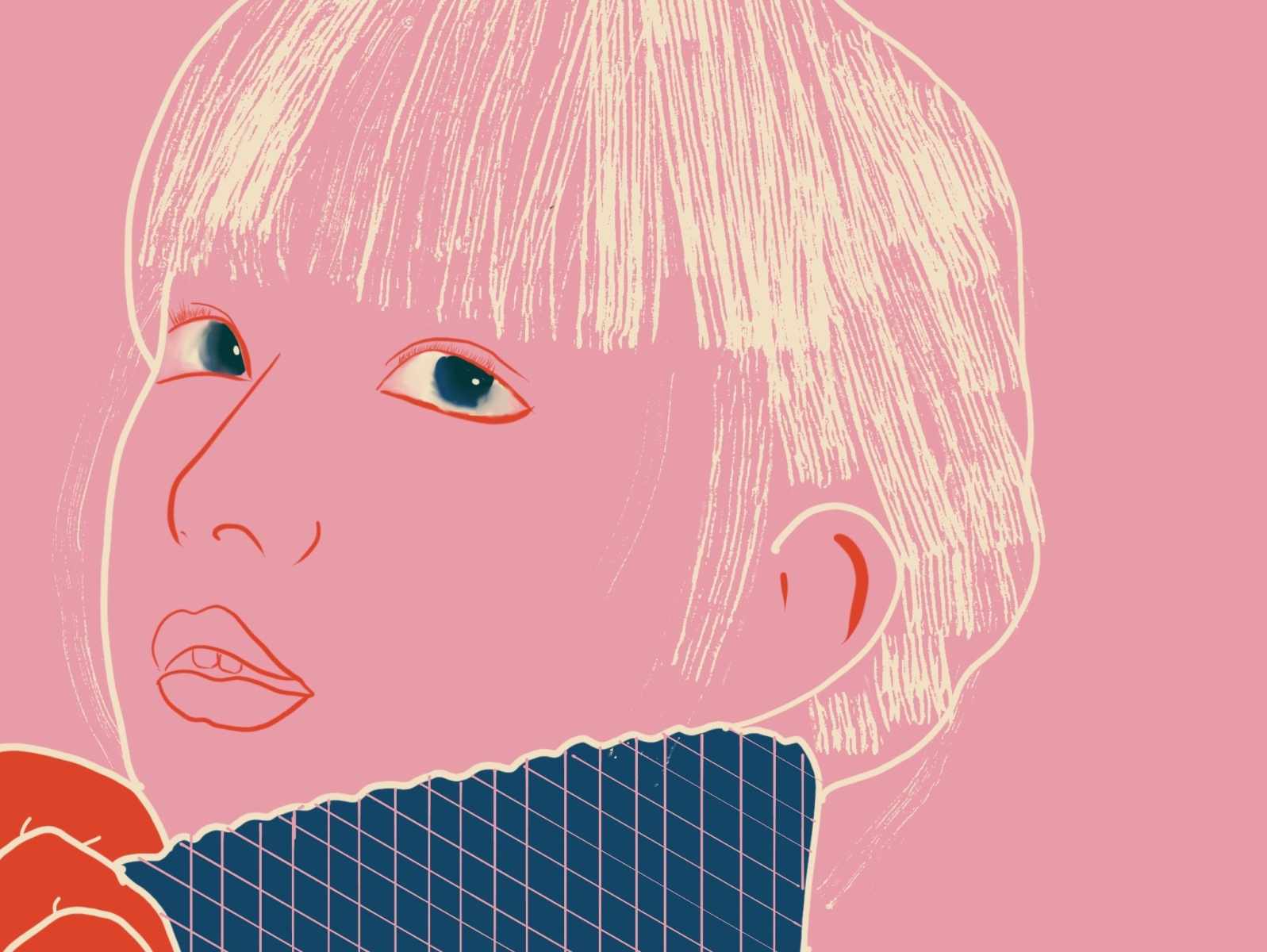 pinky art by Quraish on Dribbble