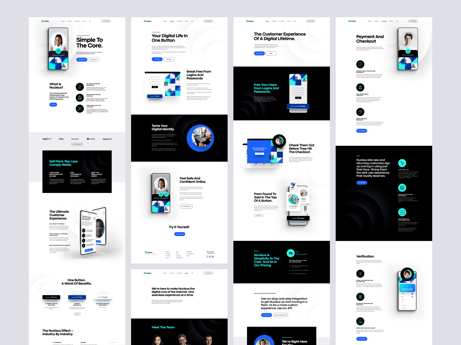 Nucleus Website by Dalibor Hajdinjak for Kreativa Studio on Dribbble