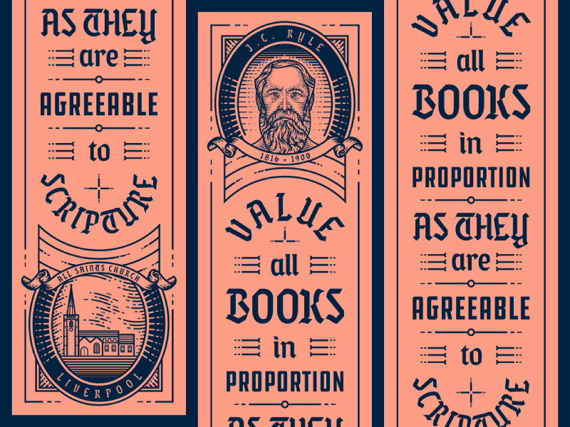 J.C. Ryle Bookmark by Peter Voth on Dribbble