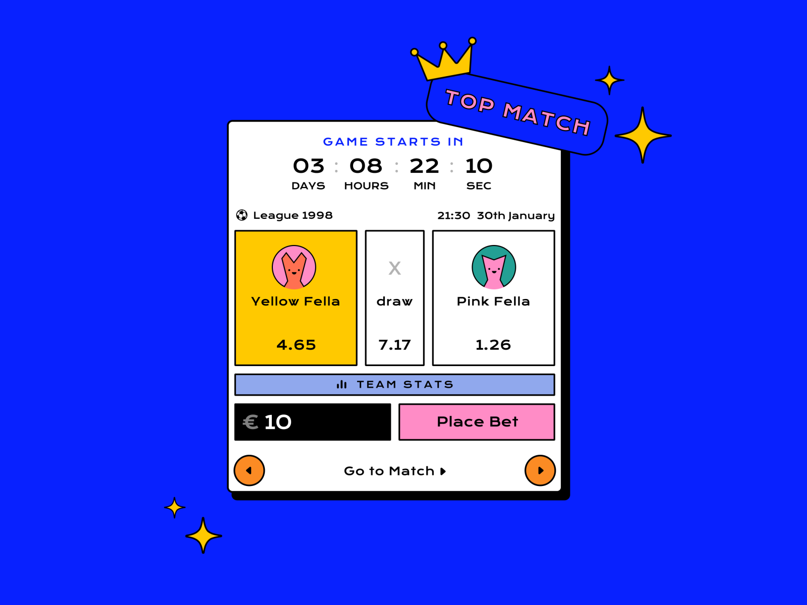 Top match 🏆 by Betby Design on Dribbble