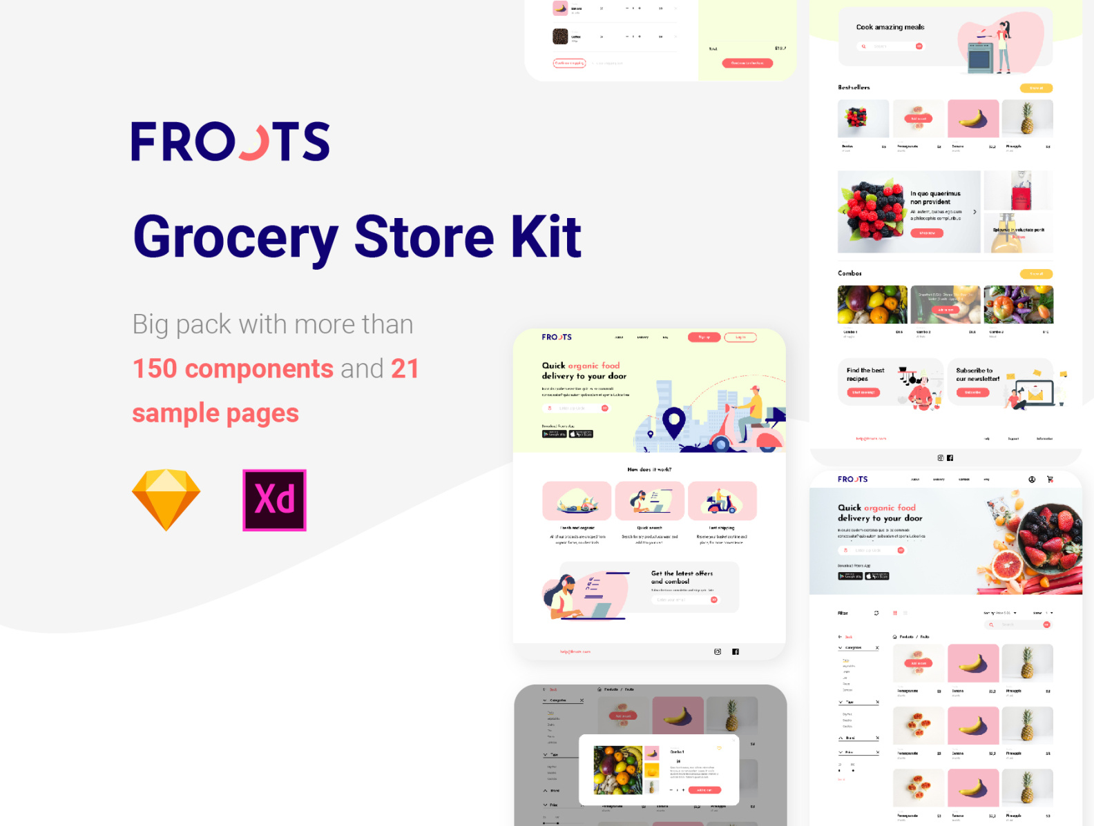 Grocery Store KIT by Mariela Raik on Dribbble