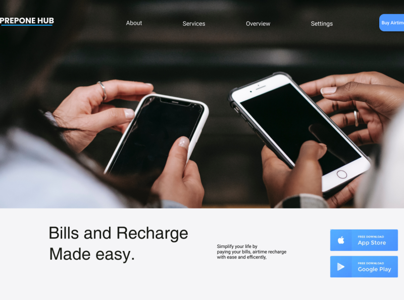 Prepone hub by Nkem Sayeh on Dribbble