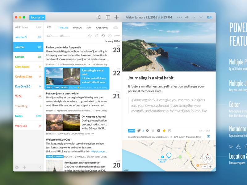 Day One version 2 by Paul Mayne on Dribbble