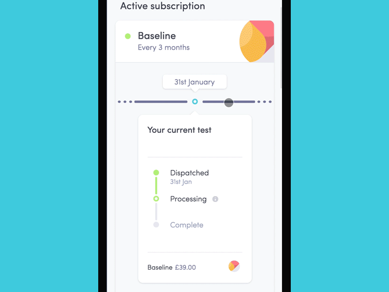 Manage Subscription — Frequency Slider by Bryn Taylor for Thriva on ...
