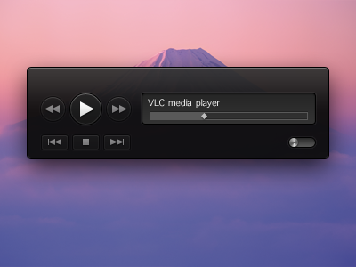 VLC Theme - Black Hornet (uncompleted) by Alexander Käßner on Dribbble
