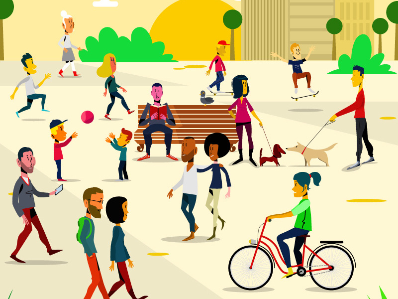 personnage humain by Julien Canavezes on Dribbble