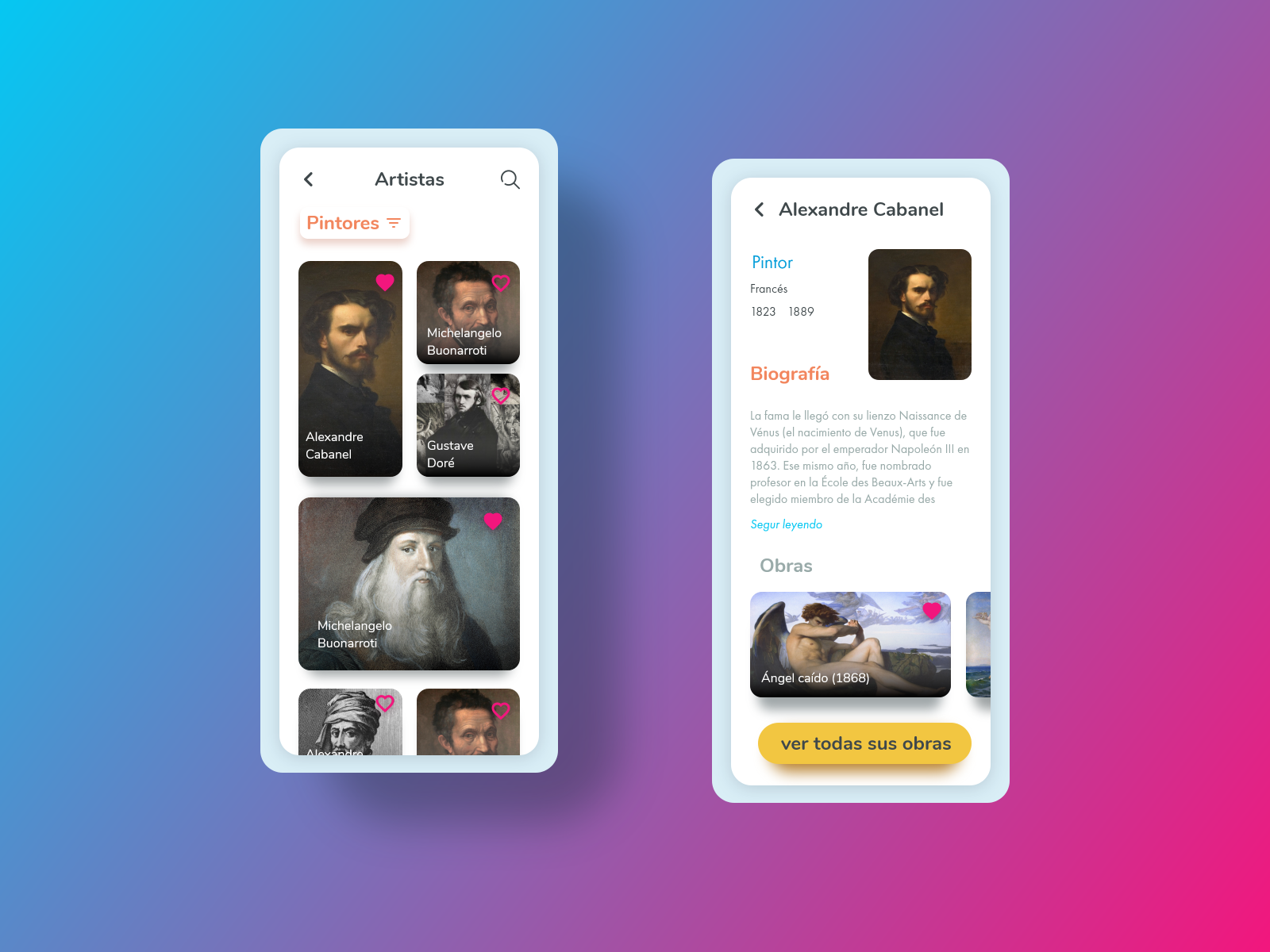 Culture App by José Meza on Dribbble