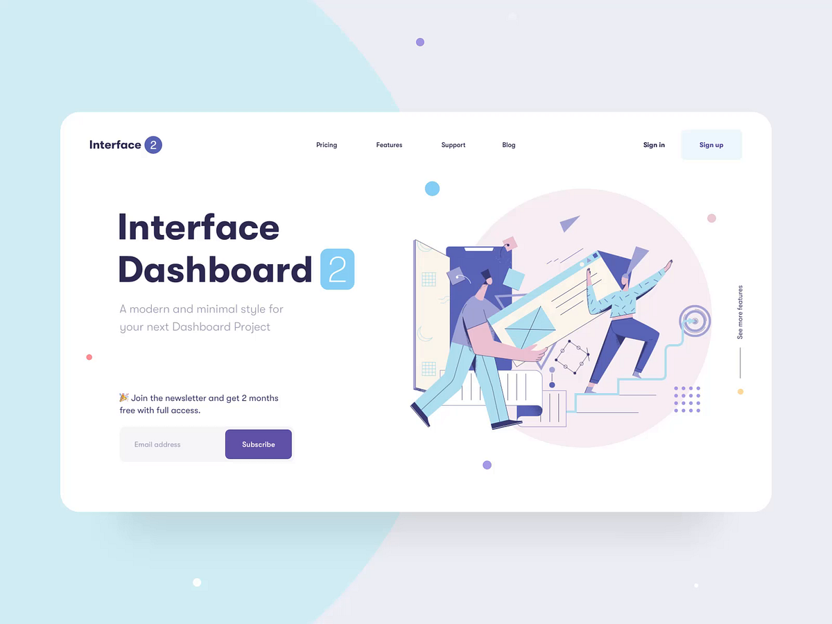 Minimal Dashboard designs, themes, templates and downloadable graphic ...