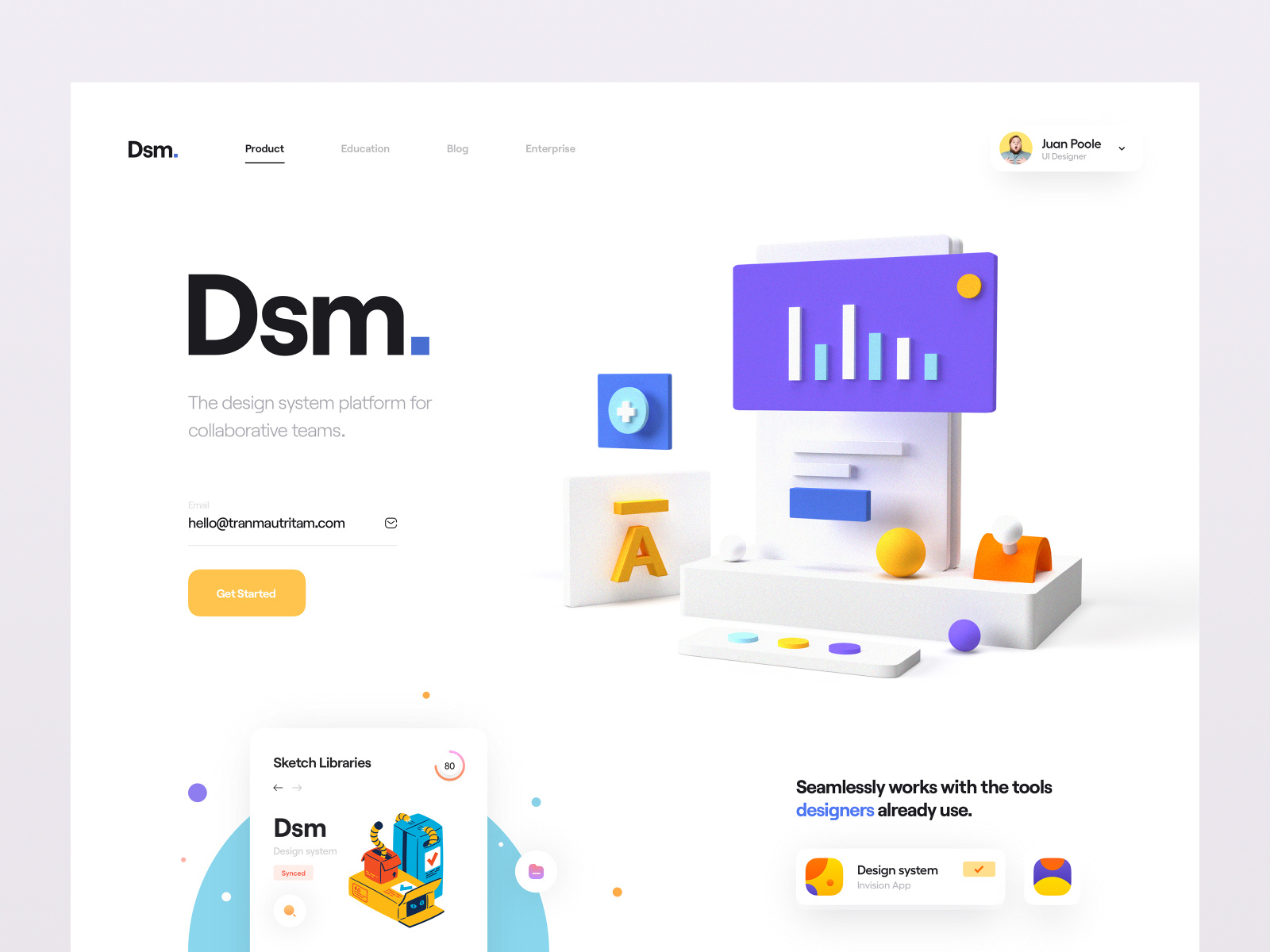 Dsm. by Tran Mau Tri Tam on Dribbble