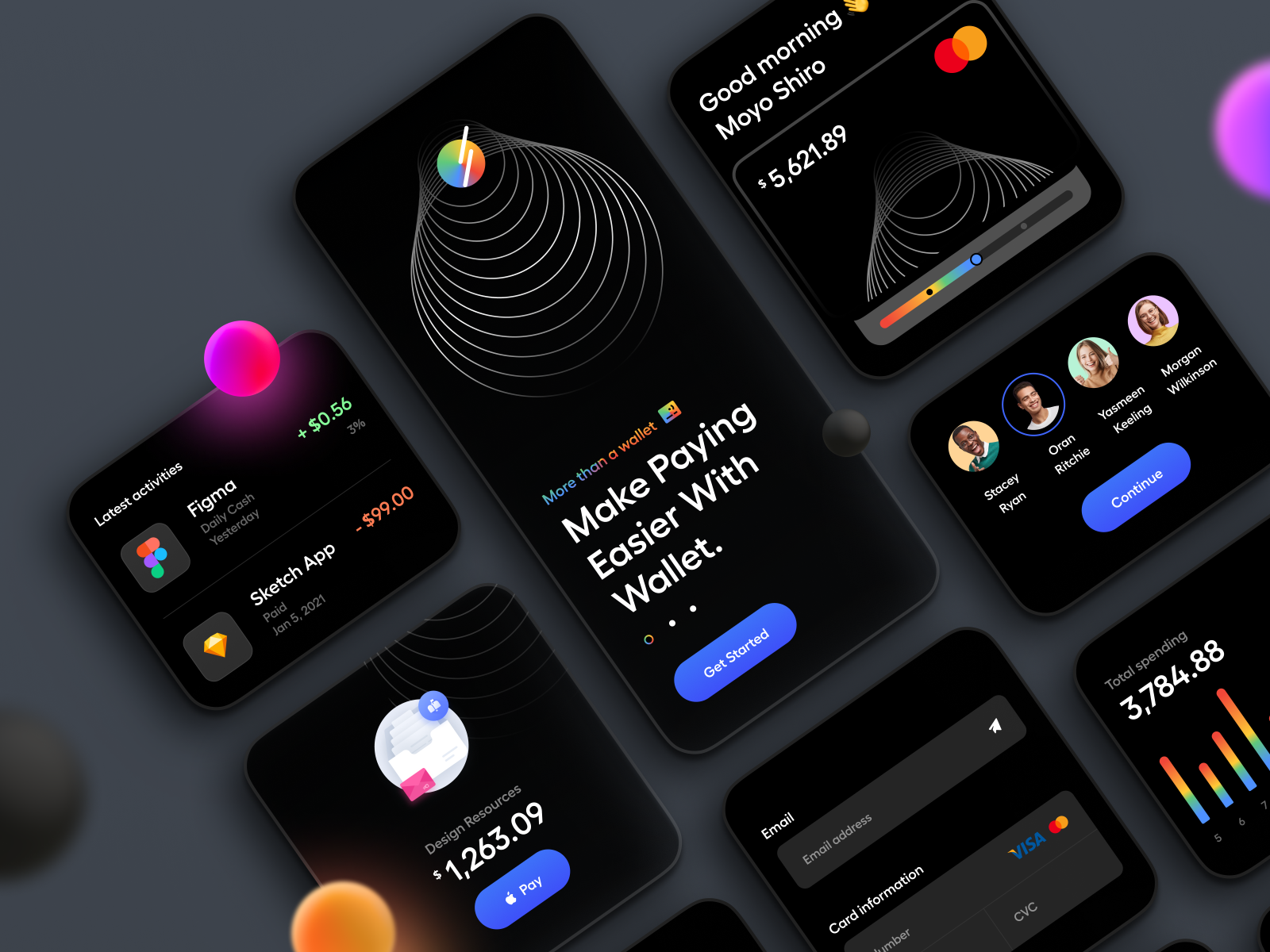 Wallet – Components by Tran Mau Tri Tam on Dribbble