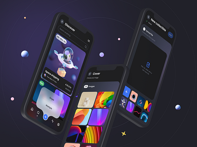 Node – Crypto NFT iOS UI Kit by Tran Mau Tri Tam for UI8 on Dribbble