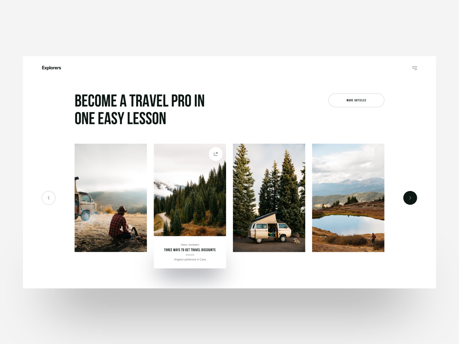Explorers :: Layout Exploration by Tran Mau Tri Tam on Dribbble