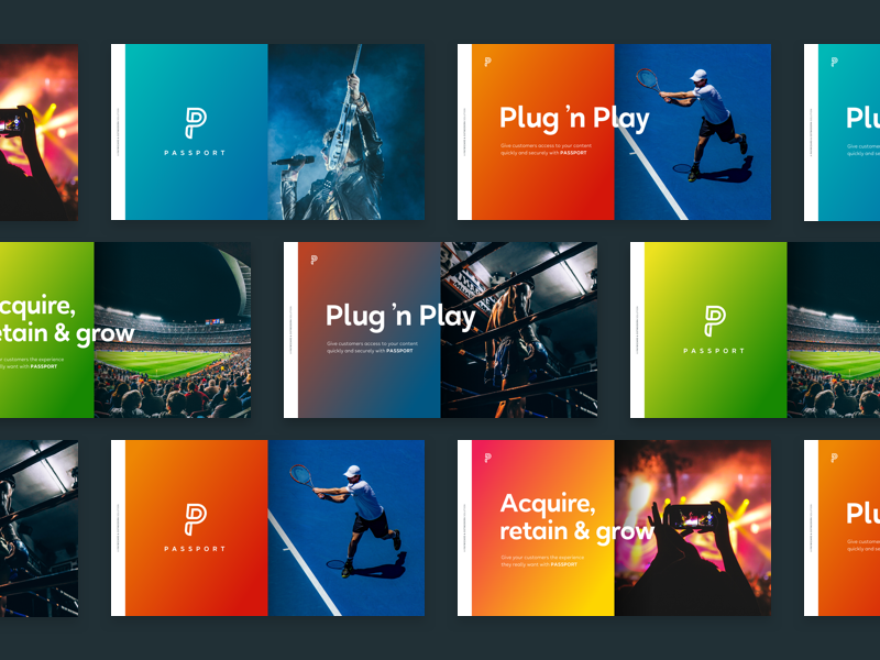 WIP slide concepts by Chris Randall for Ostmodern on Dribbble