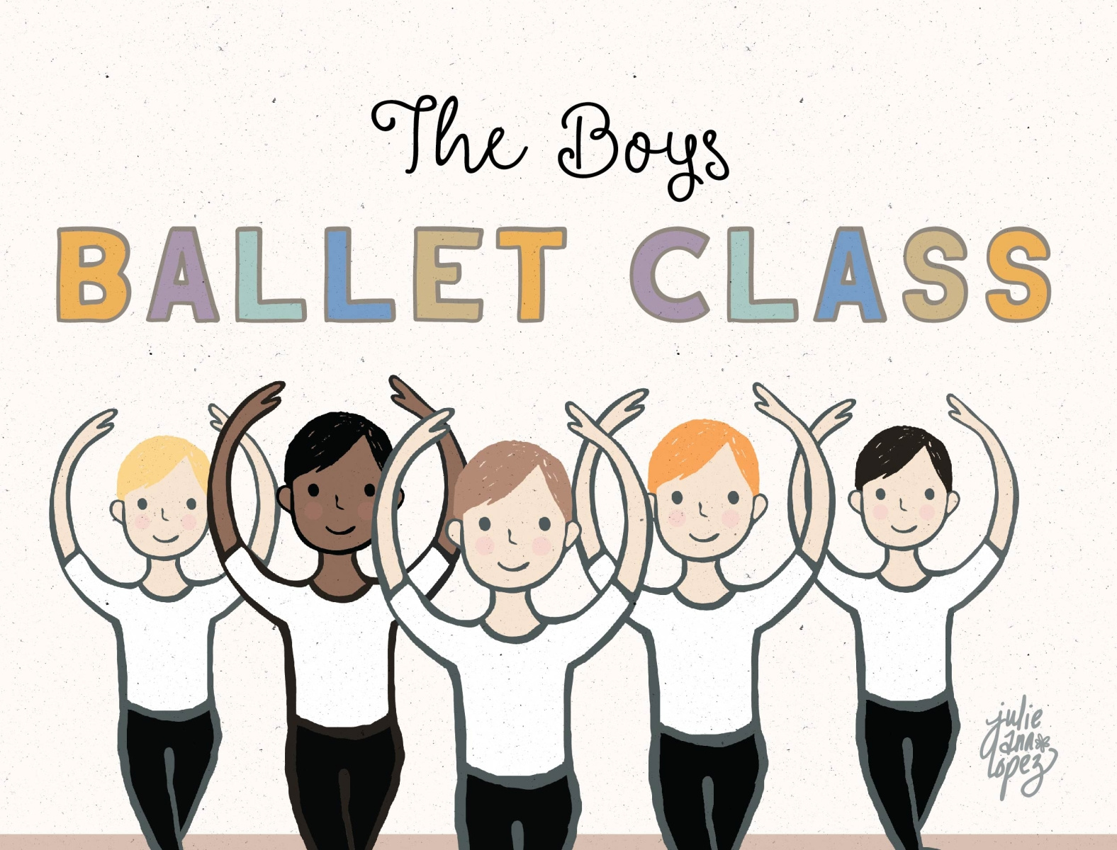 Boys Ballet Class by Julie Ann Lopez on Dribbble