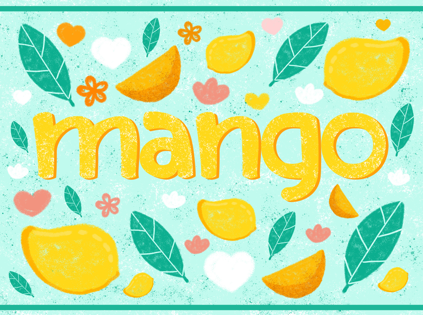 Mango illustration by Esraa Elhady on Dribbble
