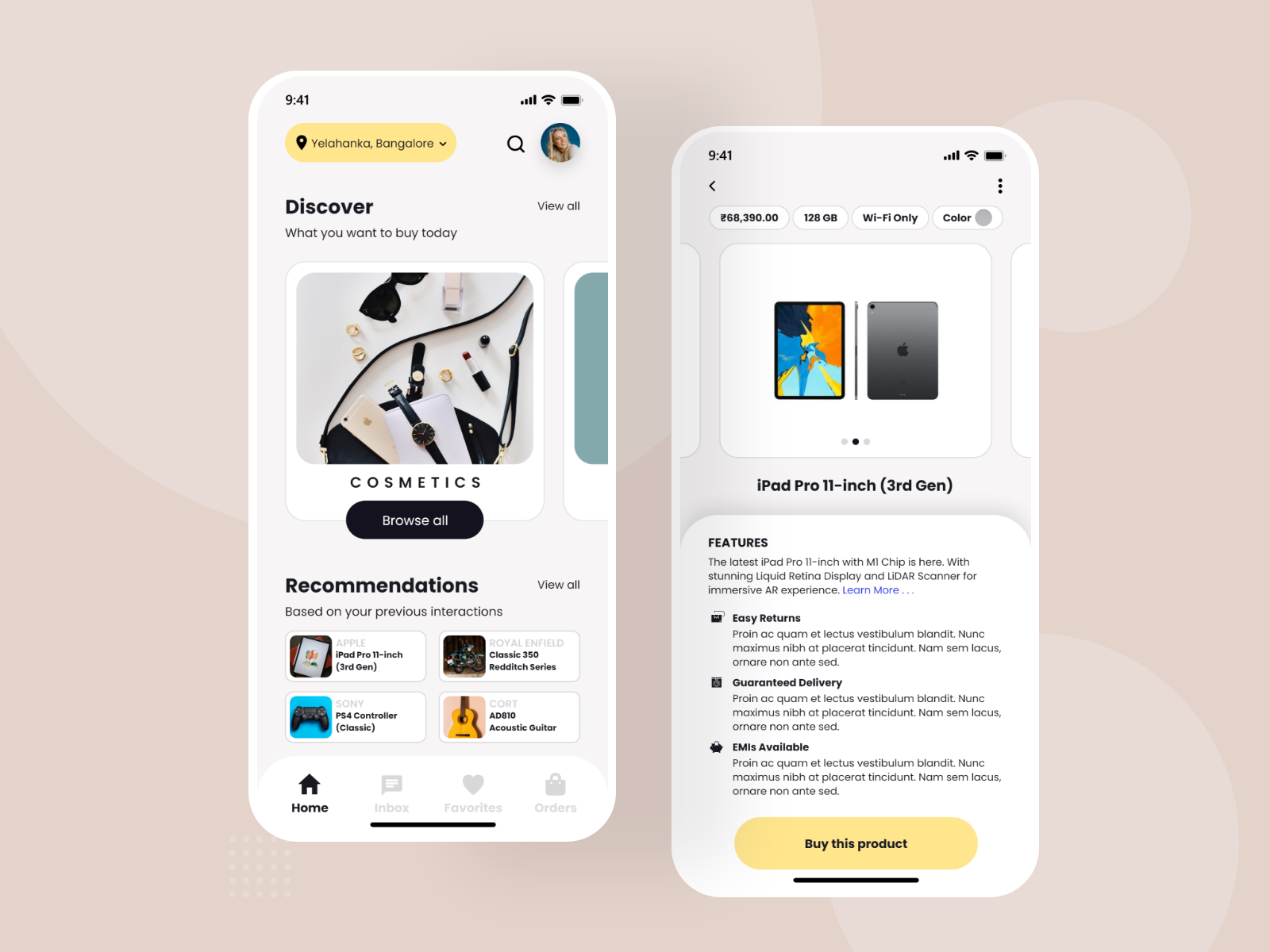 Shopping App Shot by Kartik Sharma on Dribbble