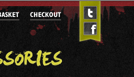 Bloody menu. by Bevan Stephens on Dribbble