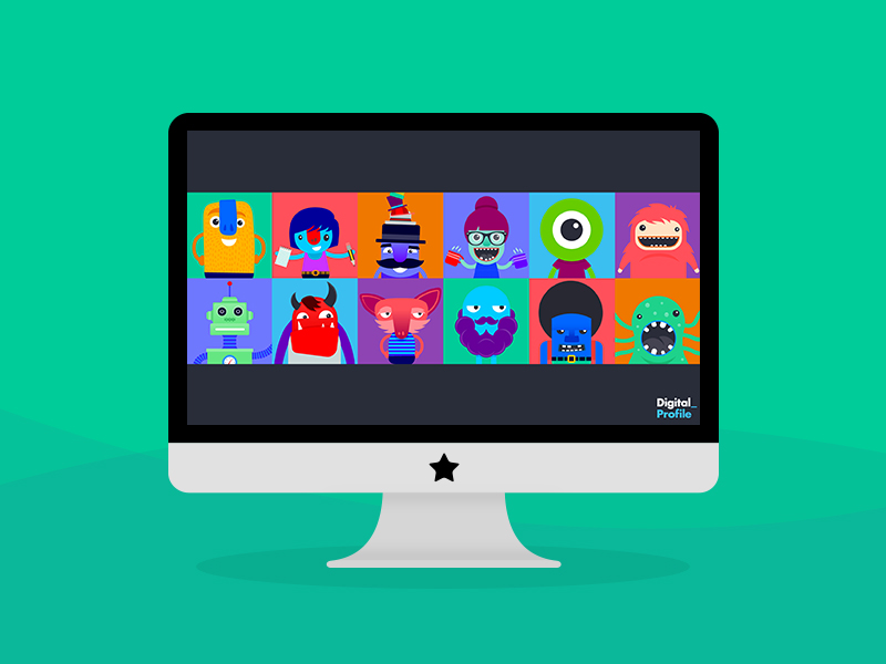 Downloadable Digie Wallpaper by Rachel Sulek for Digital Profile on ...