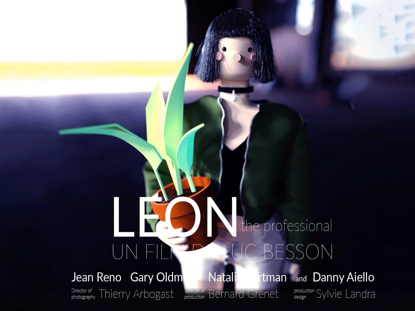 Matilda | 3D character | low poly by omid jafari on Dribbble