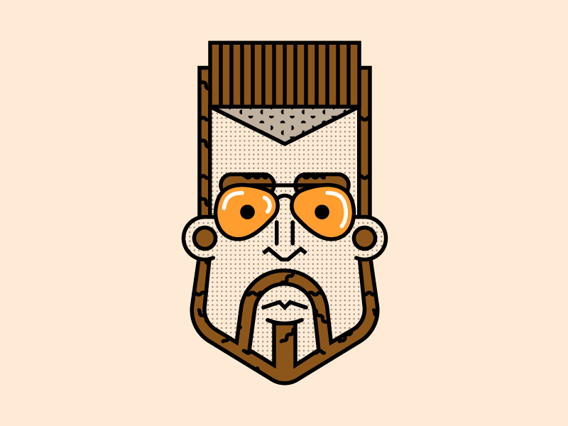 The Big Lebowski by Jacob Pinson on Dribbble