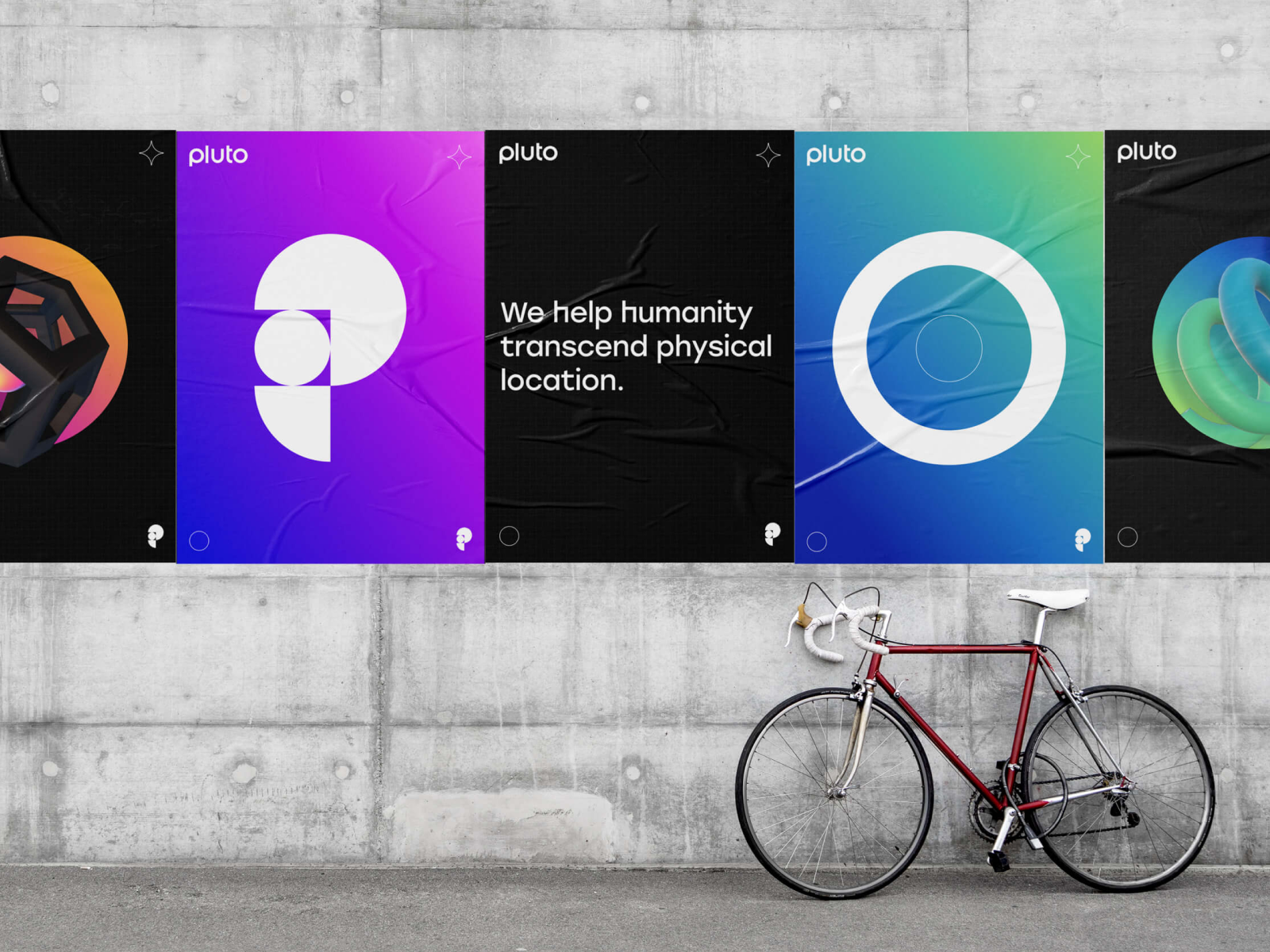 Pluto brand posters by 14islands on Dribbble