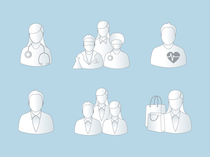 Biomedical Informatics Icon Set by Radish Lab on Dribbble