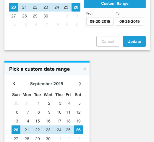 Custom Date Picker by Michael on Dribbble