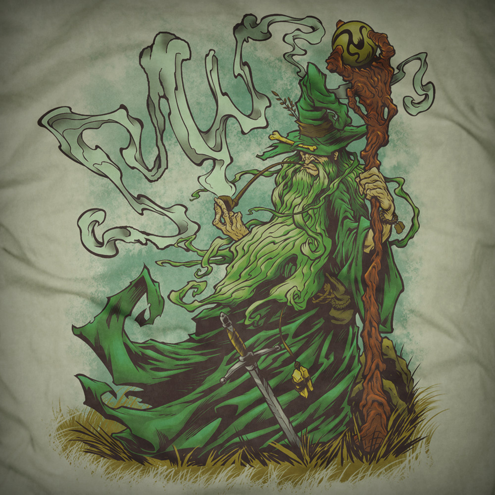 The Pipe Wizard T-shirt by AJ Brockman on Dribbble