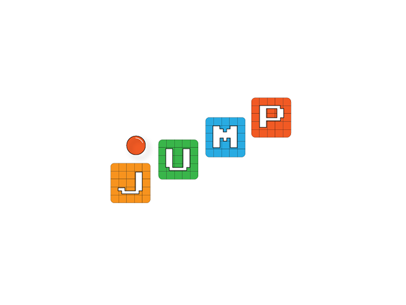 Jump - Game Arcade Logo by satya on Dribbble