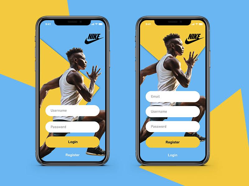 Daily UI 001 - Signin Signup by satya on Dribbble