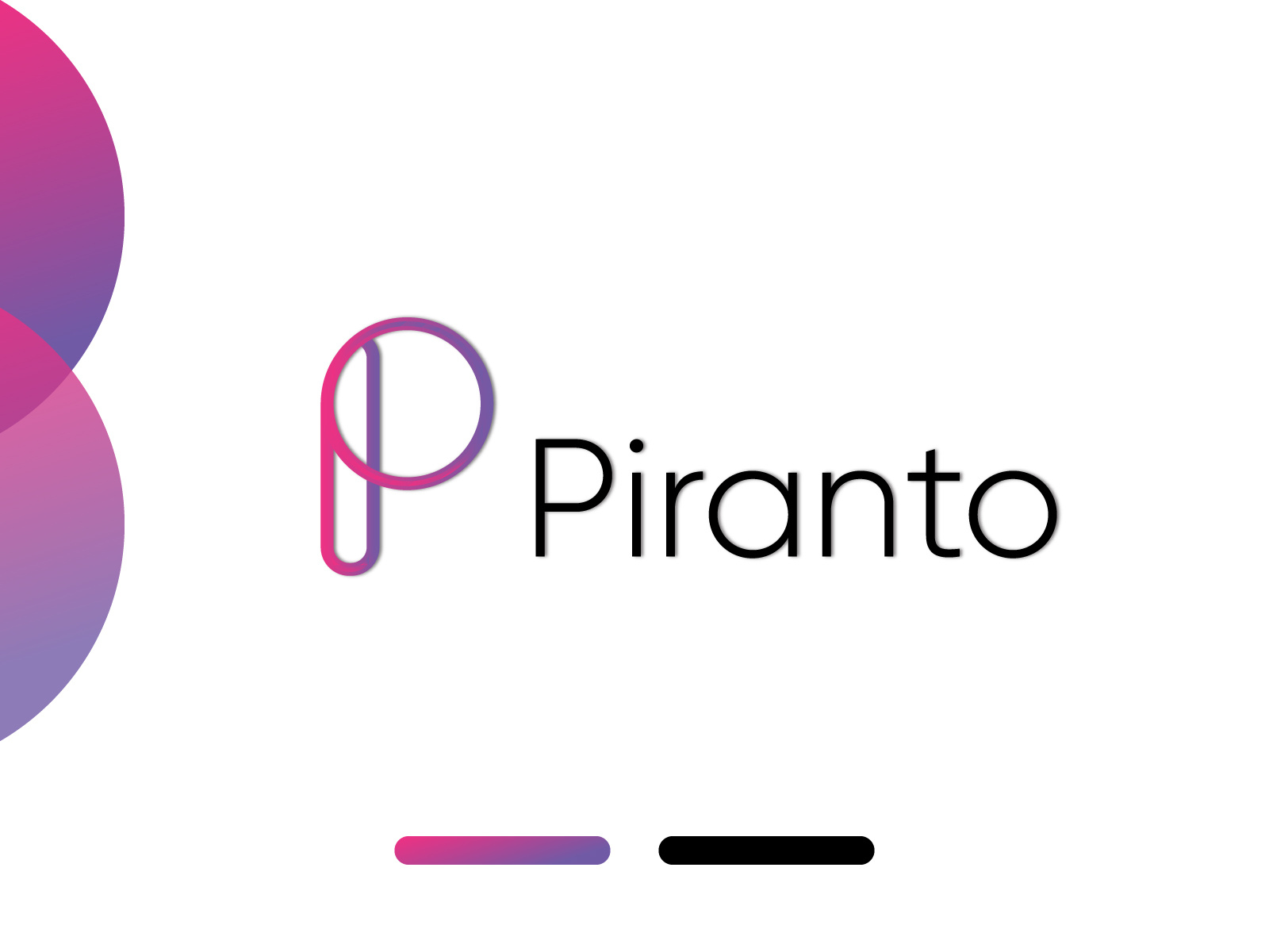 piranto logo design by Md. Shorif Islam on Dribbble