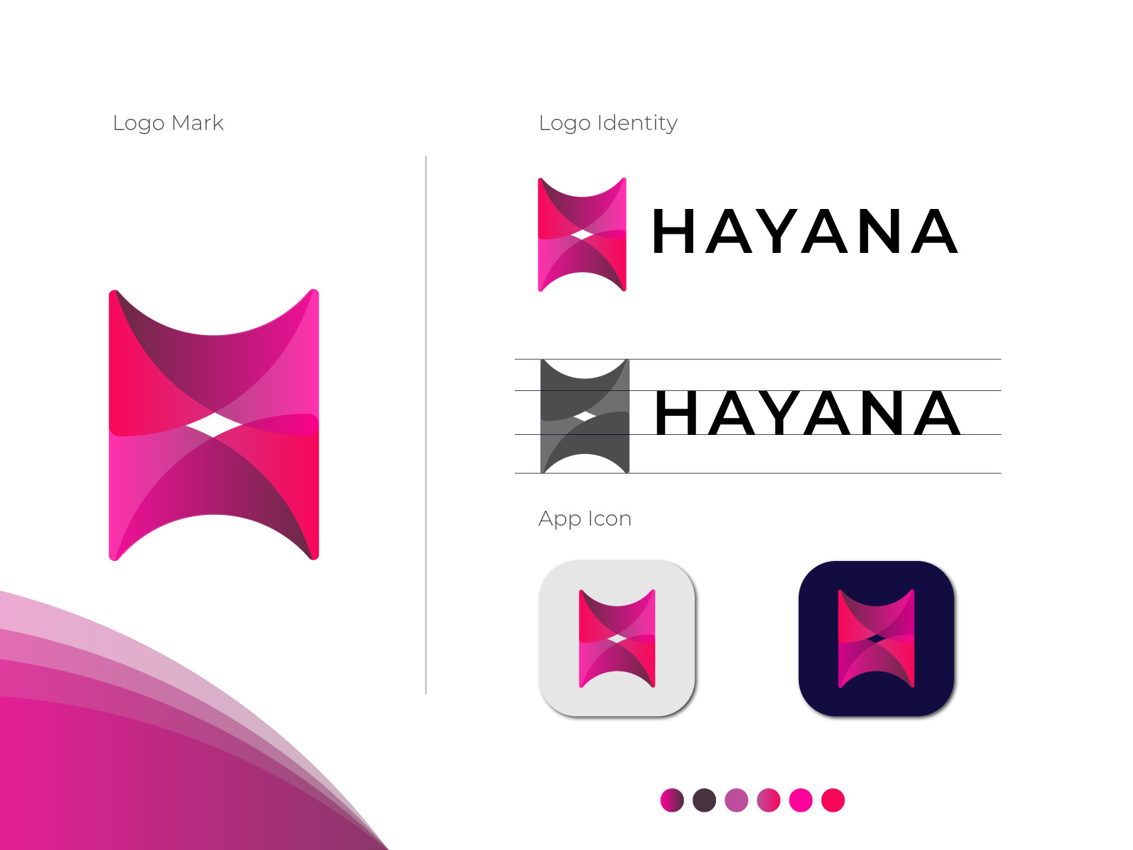 Hayana Logo Design-H logo Design by Md. Shorif Islam on Dribbble