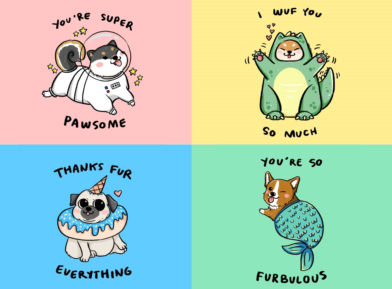 Greetings Sticker Set by Angel Raymundo on Dribbble