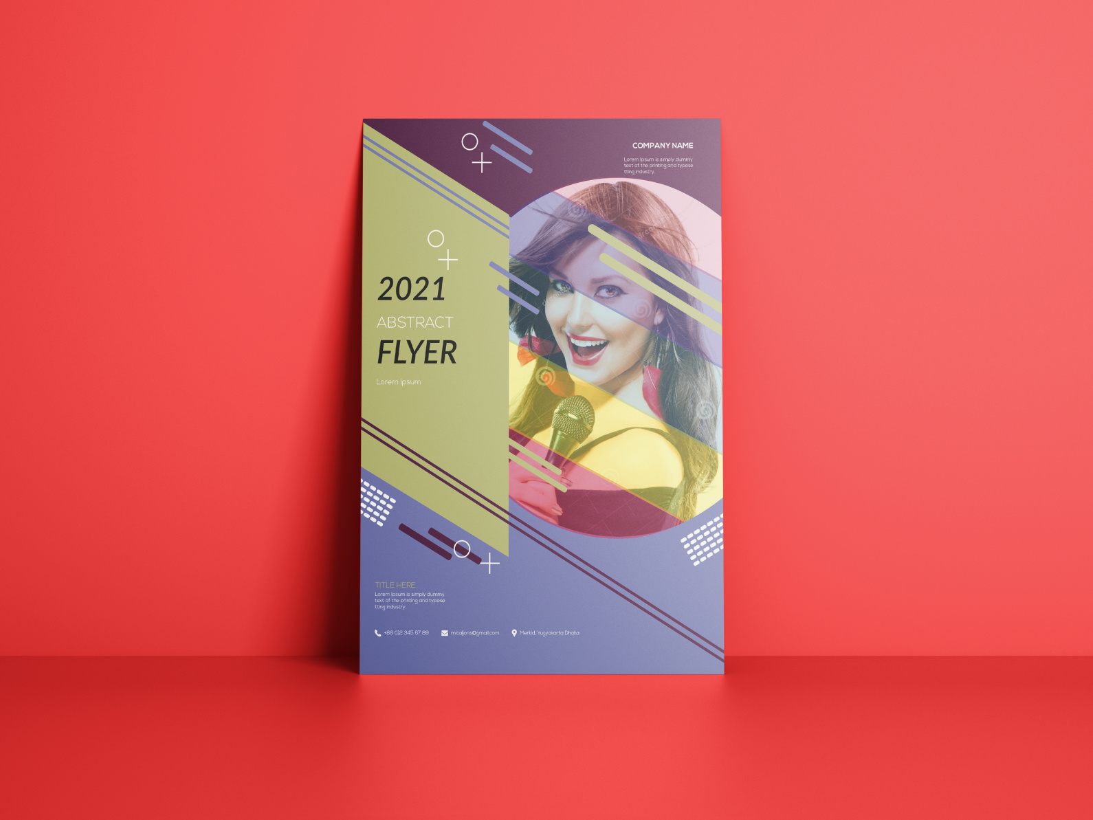 Singer Flyer by Shamimur Rahman on Dribbble