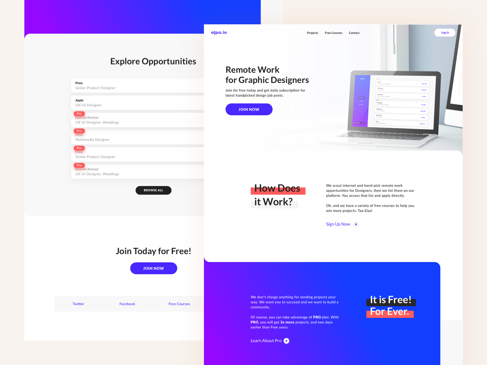 Alpa.io by Yury Smirnov for UVIO on Dribbble