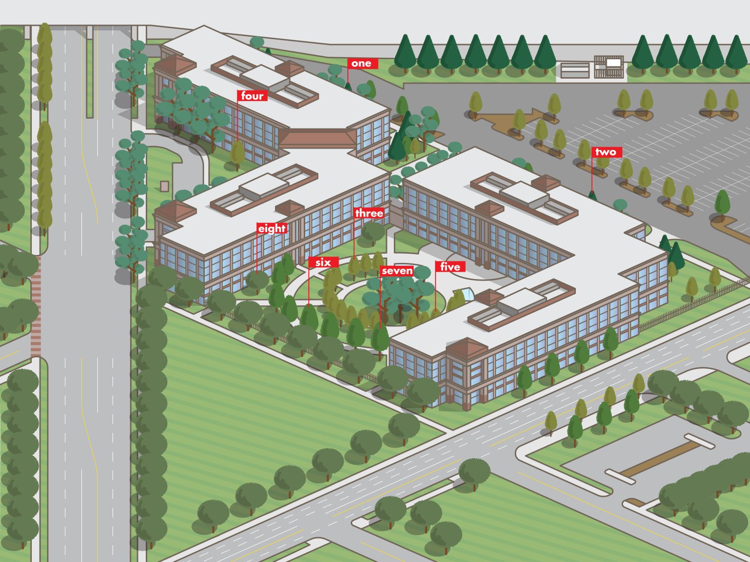 Corporate Tree Map pt. III by Danny Benson on Dribbble